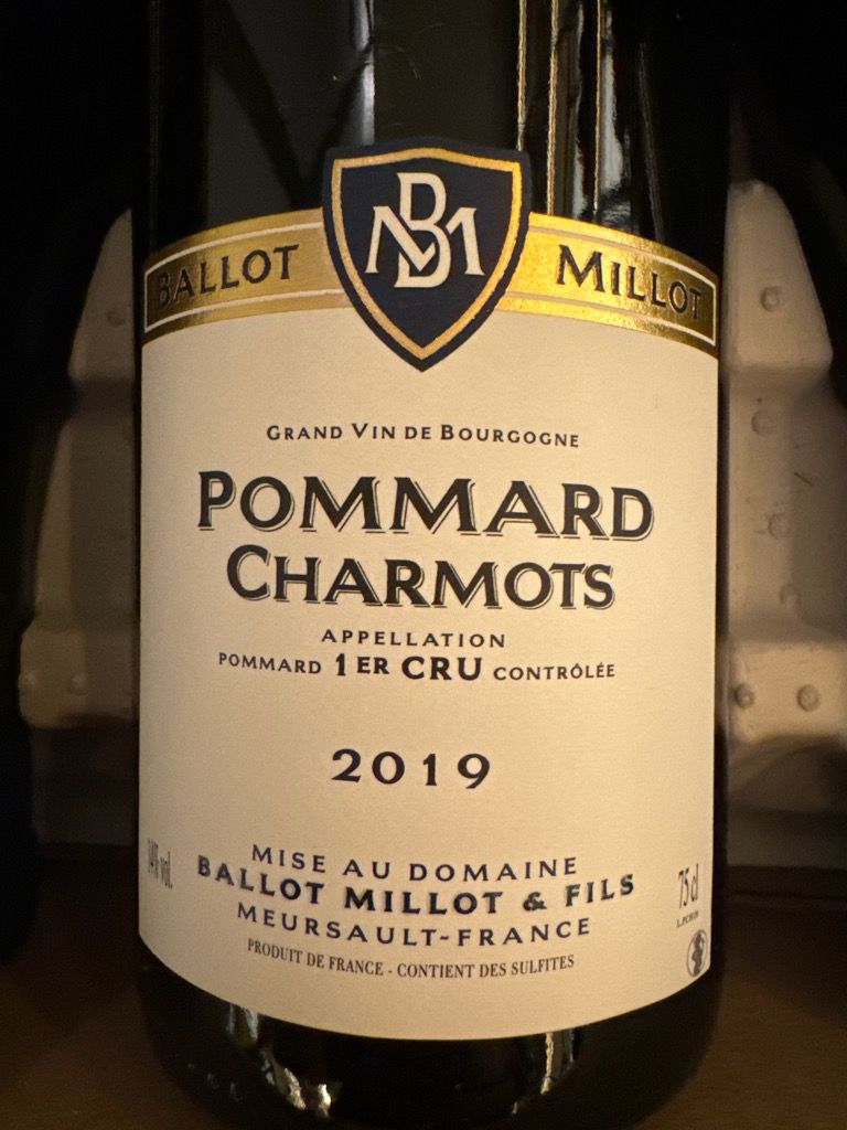 2020 Ballot-Millot & Fils Pommard 1er Cru Les Charmots, France ...