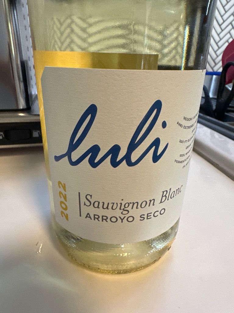 2023 Luli Sauvignon Blanc, USA, California, Central Coast, Santa Lucia ...