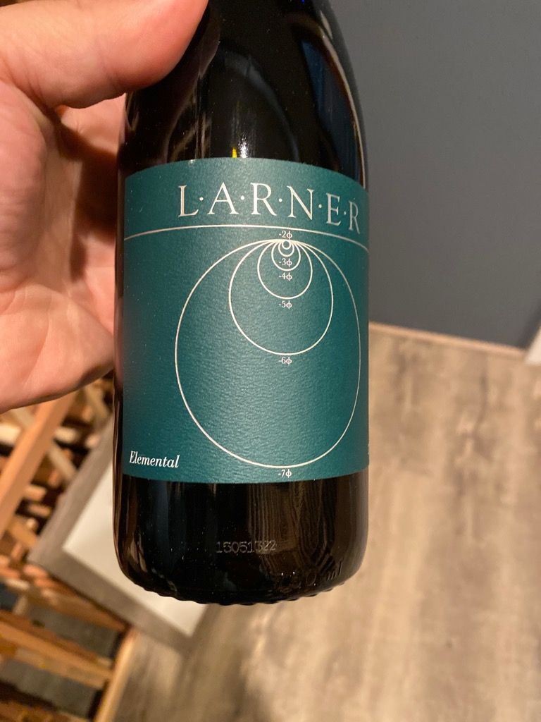 2018 Larner Vineyard Elemental, USA, California, Central Coast, Ballard ...