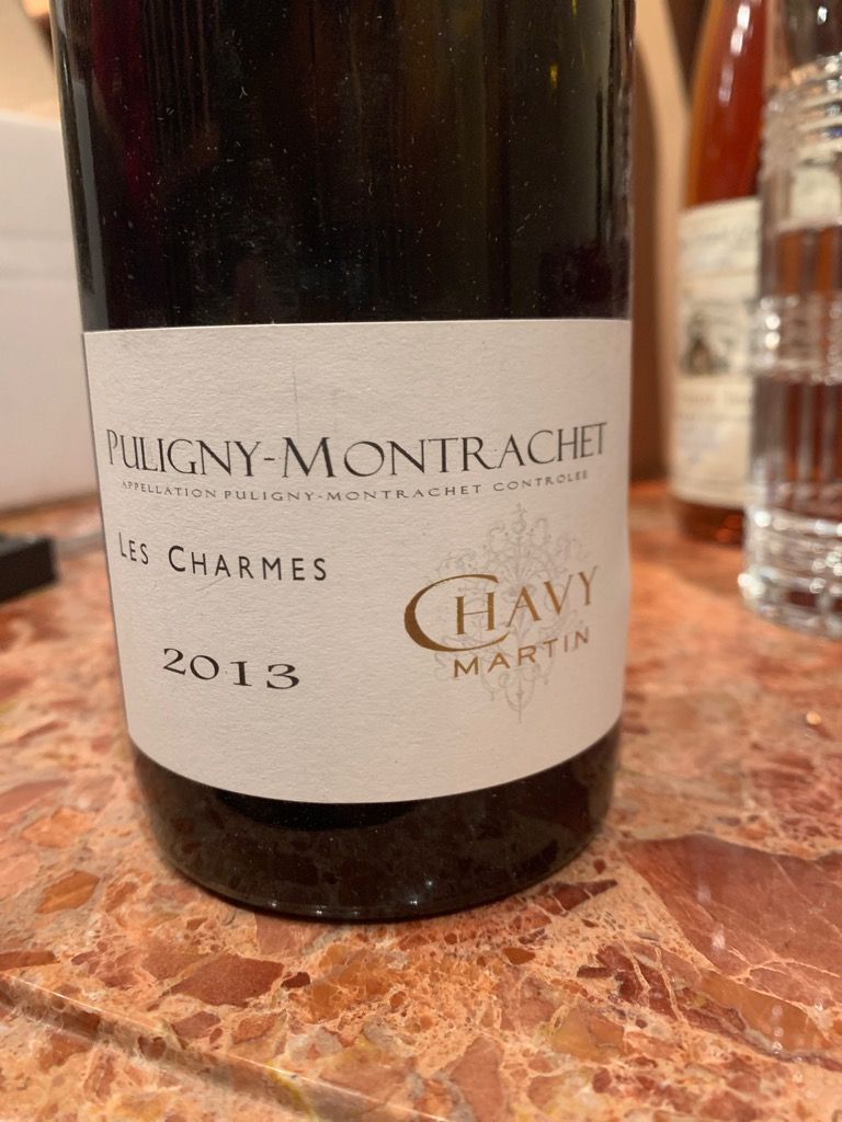 2020 Domaine Chavy-Martin Puligny-Montrachet Les Charmes, France ...