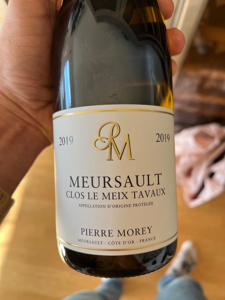 2019 Pierre Morey Meursault Clos le Meix Tavaux, France, Burgundy, Côte ...
