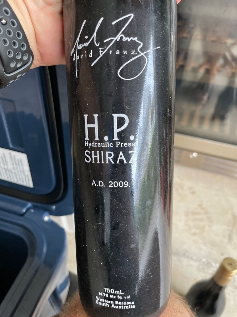 2009 David Franz Shiraz HP Hydraulic Press, Australia, South Australia ...