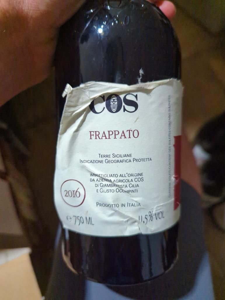 2016 COS Frappato, Italy, Sicily, Terre Siciliane - CellarTracker