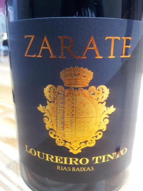 2009 Zarate Rías Baixas Loureiro Tinto, Spain, Galicia, Rías Baixas ...