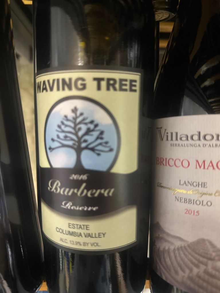 2019 Waving Tree Sangiovese Reserve, USA, Washington, Columbia Valley ...