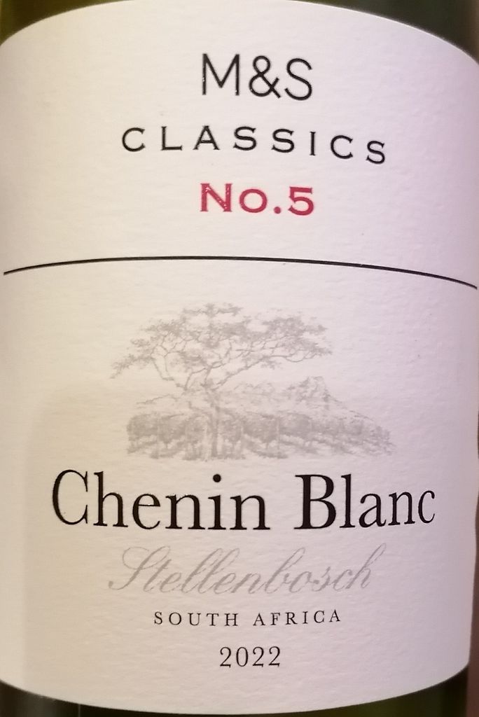 2024 Marks & Spencer Chenin Blanc Classics No. 5, South Africa, Coastal ...
