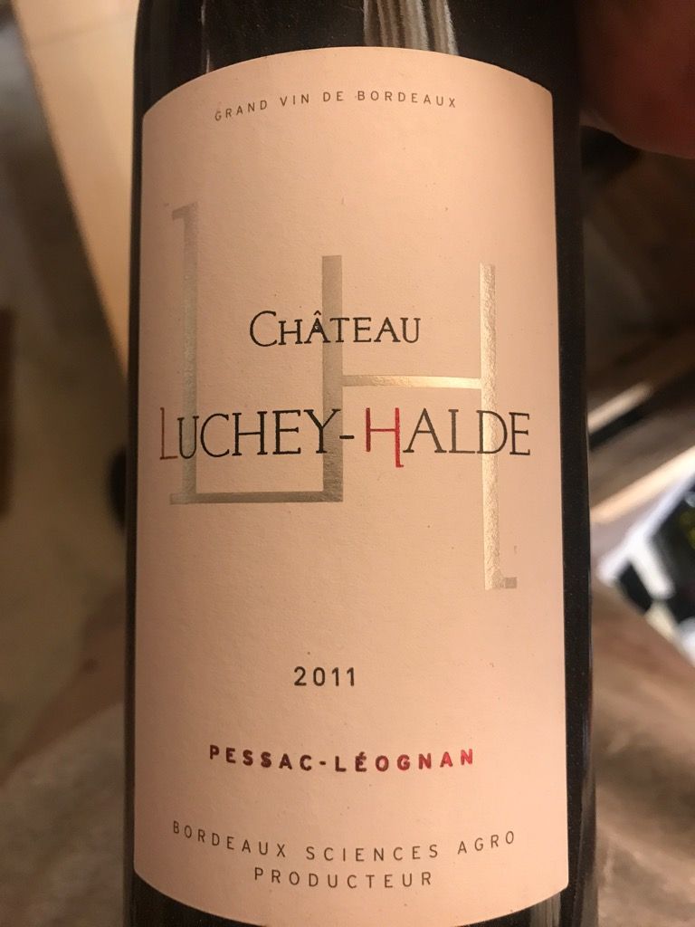 2011 Château Luchey-Halde, France, Bordeaux, Graves, Pessac-Léognan ...