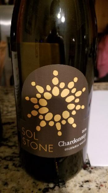 2017 Sol Stone Chardonnay, USA, Washington, Columbia Valley - CellarTracker