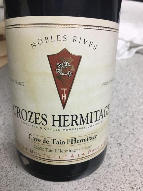 1999 Cave de Tain Crozes-Hermitage Les Nobles Rives, France, Rhône ...
