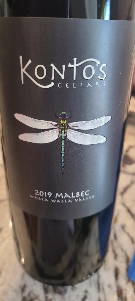 2019 Kontos Cellars Malbec, USA, Washington, Columbia Valley ...
