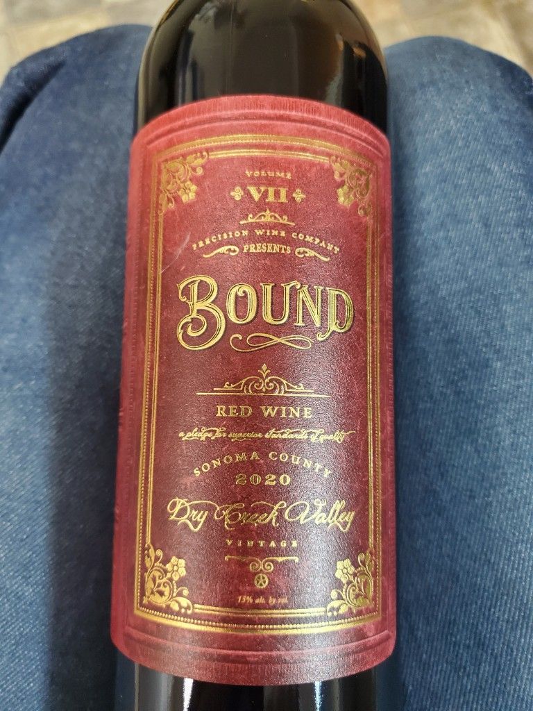 2020 Precision Wine Company Bound Red Wine, USA, California, Sonoma County, Dry Creek Valley ...