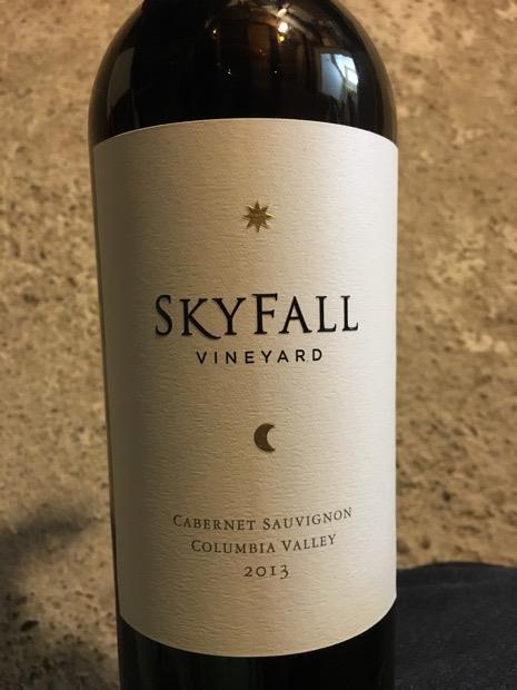 2013 Skyfall Vineyard Cabernet Sauvignon, USA, Washington, Columbia ...