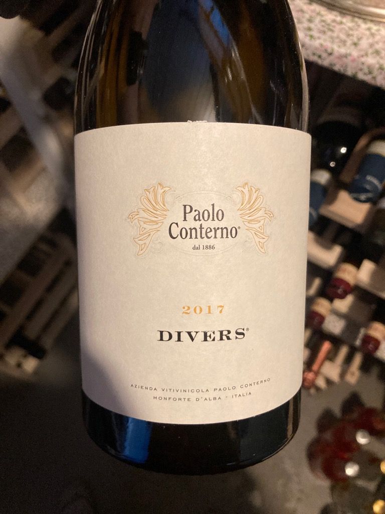 2017 Paolo Conterno Divers, Italy, Piedmont, Langhe, Langhe DOC ...