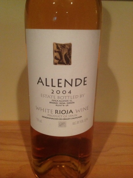 2004 Finca Allende Rioja Blanco, Spain, La Rioja, Rioja - CellarTracker