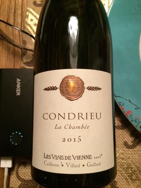2015 Les Vins de Vienne Condrieu La Chambée, France, Rhône, Northern ...