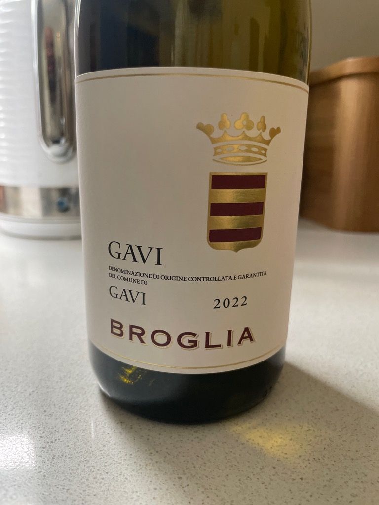 2022 Broglia Gavi di Gavi, Italy, Piedmont, Gavi - CellarTracker