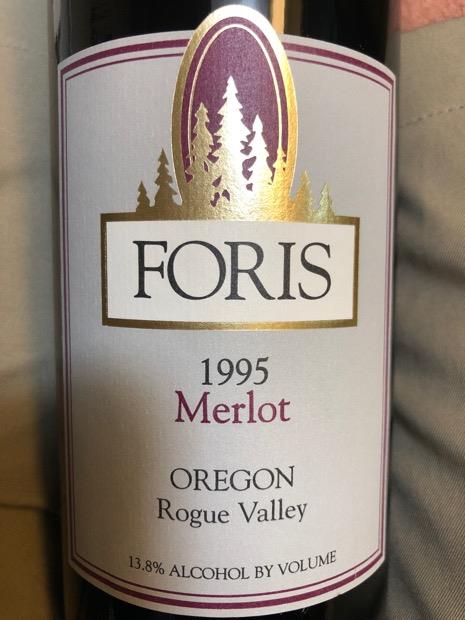 2013 Foris Merlot, USA, Oregon, Southern Oregon, Rogue Valley ...