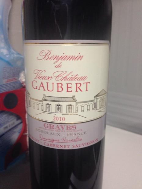 2011 Vieux Château Gaubert Benjamin de Vieux Château Gaubert Blanc ...