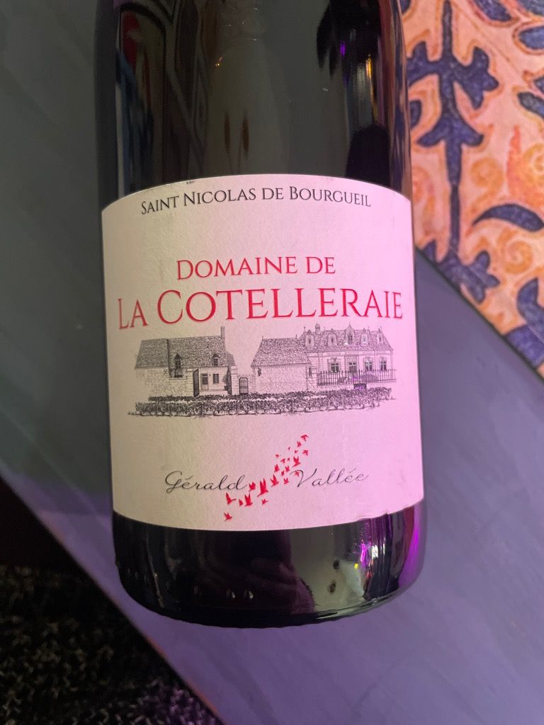 2018 Domaine de la Cotelleraie Saint-Nicolas-de-Bourgueil Les ...