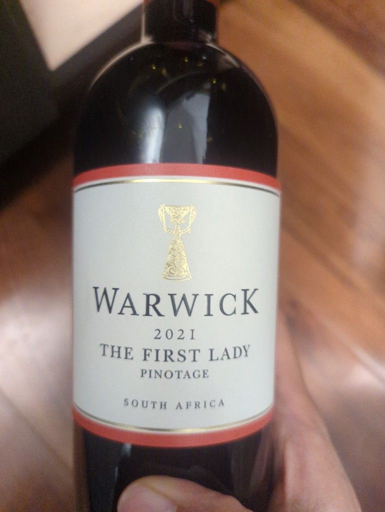 2021 Warwick Estate Pinotage The First Lady, South Africa, Coastal ...