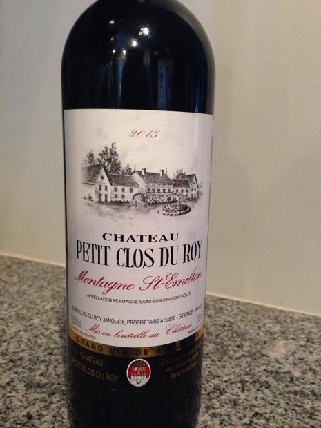 2012 Château Petit Clos du Roy, France, Bordeaux, Libournais, Montagne ...