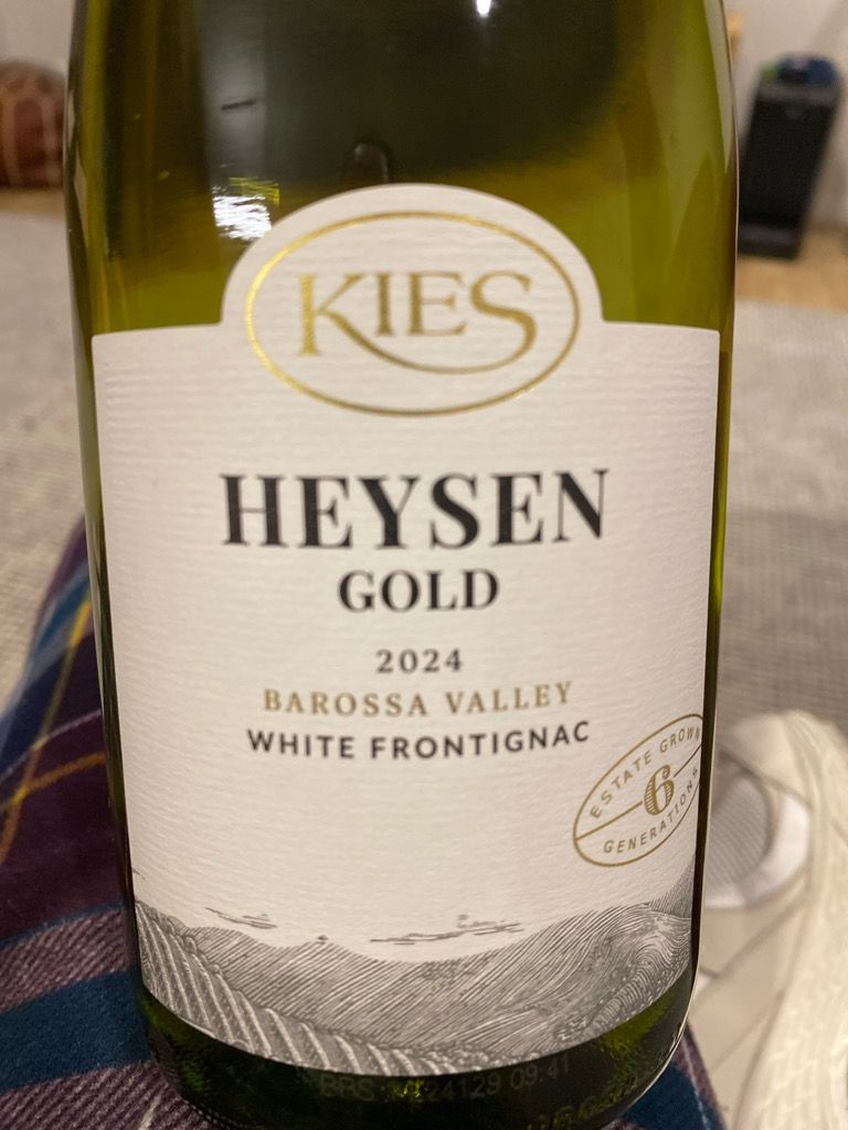 2024 Kies Family Wines Frontignac Heysen Gold, Australia, South ...
