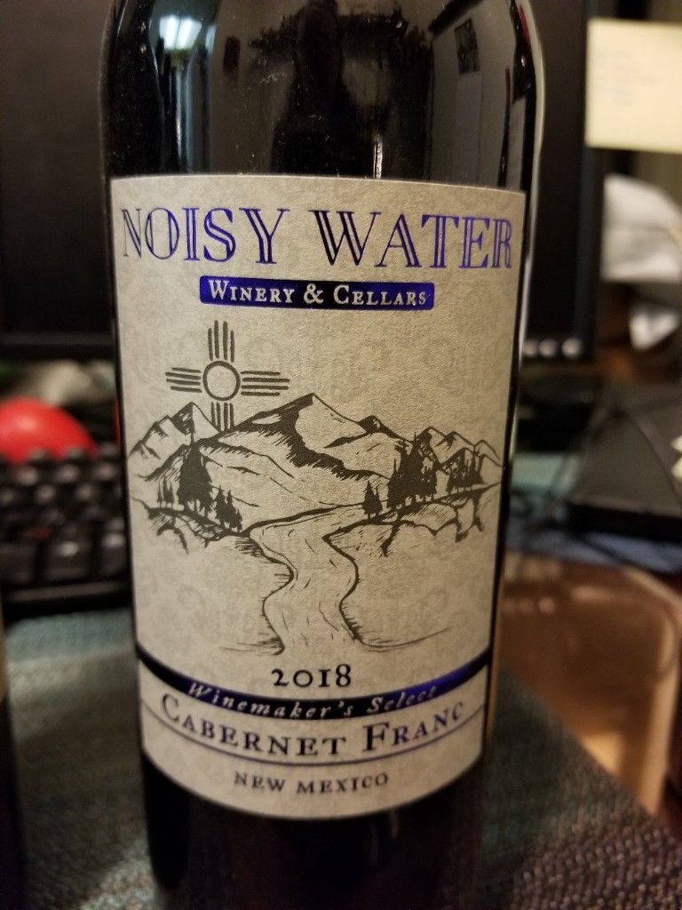 2021 Noisy Water Winery Cabernet Franc Winemaker's Select, USA, New ...