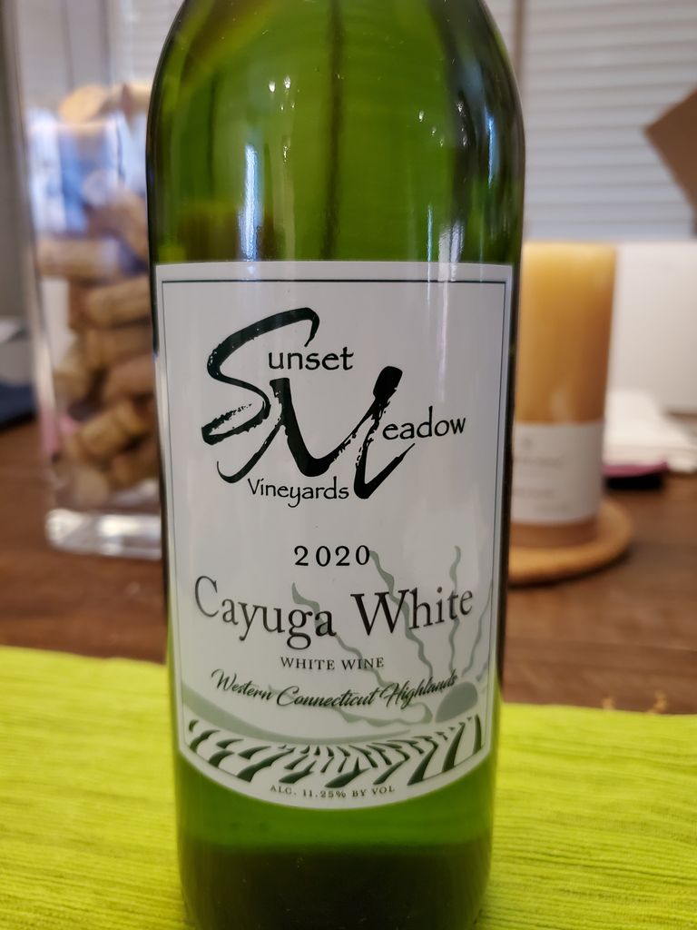 2023 Sunset Meadow Vineyards Cayuga White, USA, Connecticut - CellarTracker