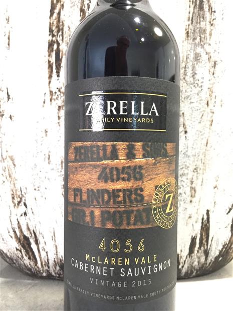 2020 Zerella Vineyards Cabernet Sauvignon 4056, Australia, South ...