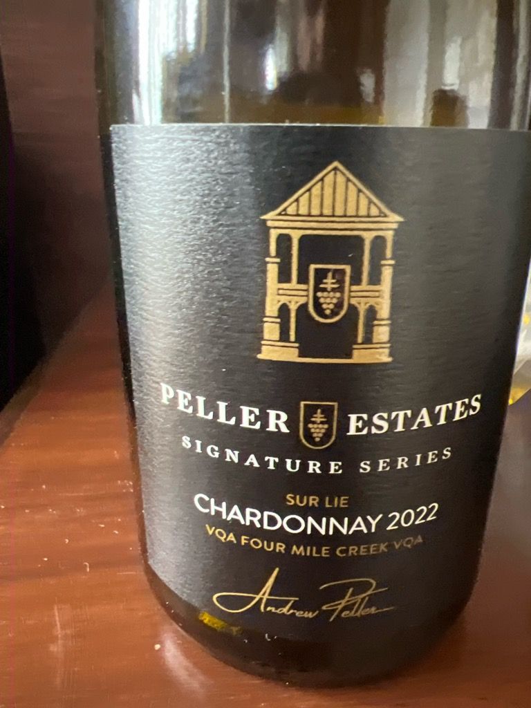 2023 Peller Estates Chardonnay Sur Lie Andrew Peller Signature Series ...