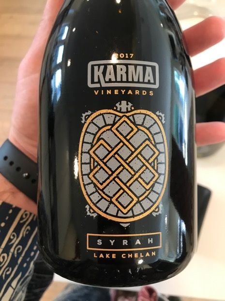 2019 Karma Vineyards Syrah, USA, Washington, Columbia Valley ...