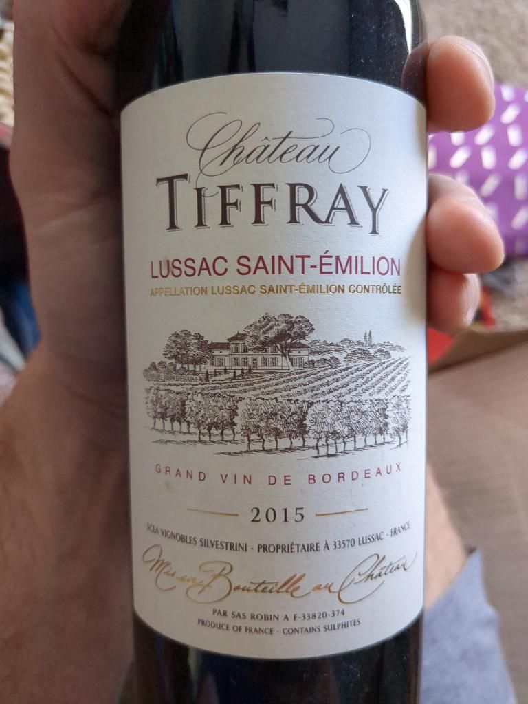 2015 Château Bois Tiffray, France, Bordeaux, Libournais, Lussac-St. Émilion - CellarTracker