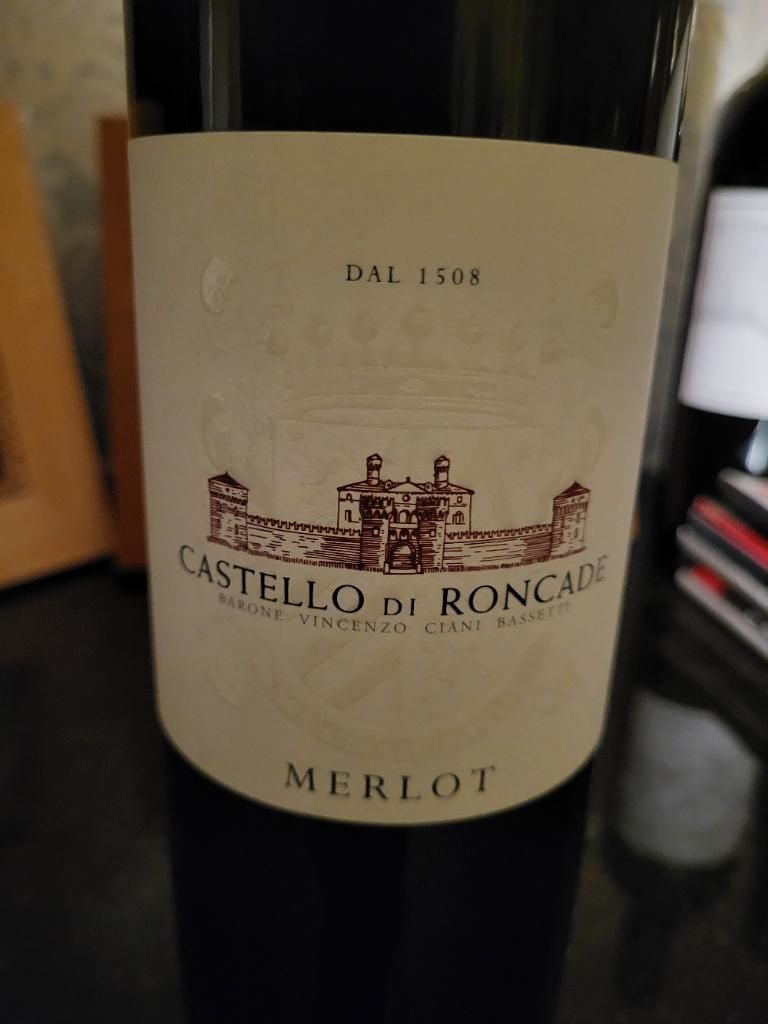 2018 Castello di Roncade del Barone Vincenzo Bassetti Merlot Piave ...