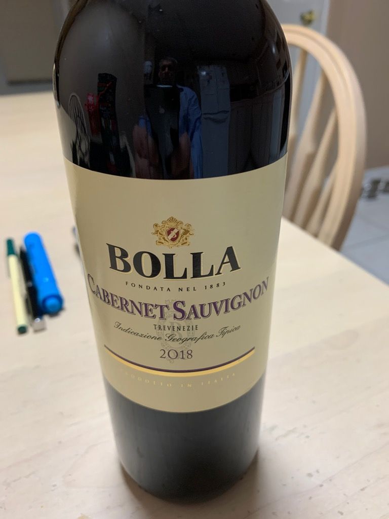 2019 Bolla Cabernet Sauvignon, Italy, Veneto, Veneto IGT - CellarTracker