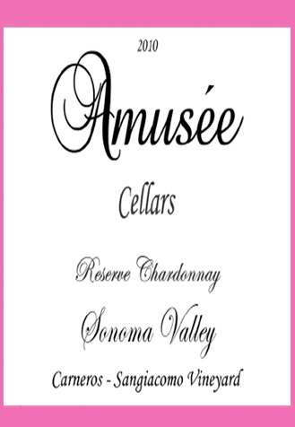 2010 Amusee Chardonnay Reserve Sangiacomo Vineyard, USA, California ...