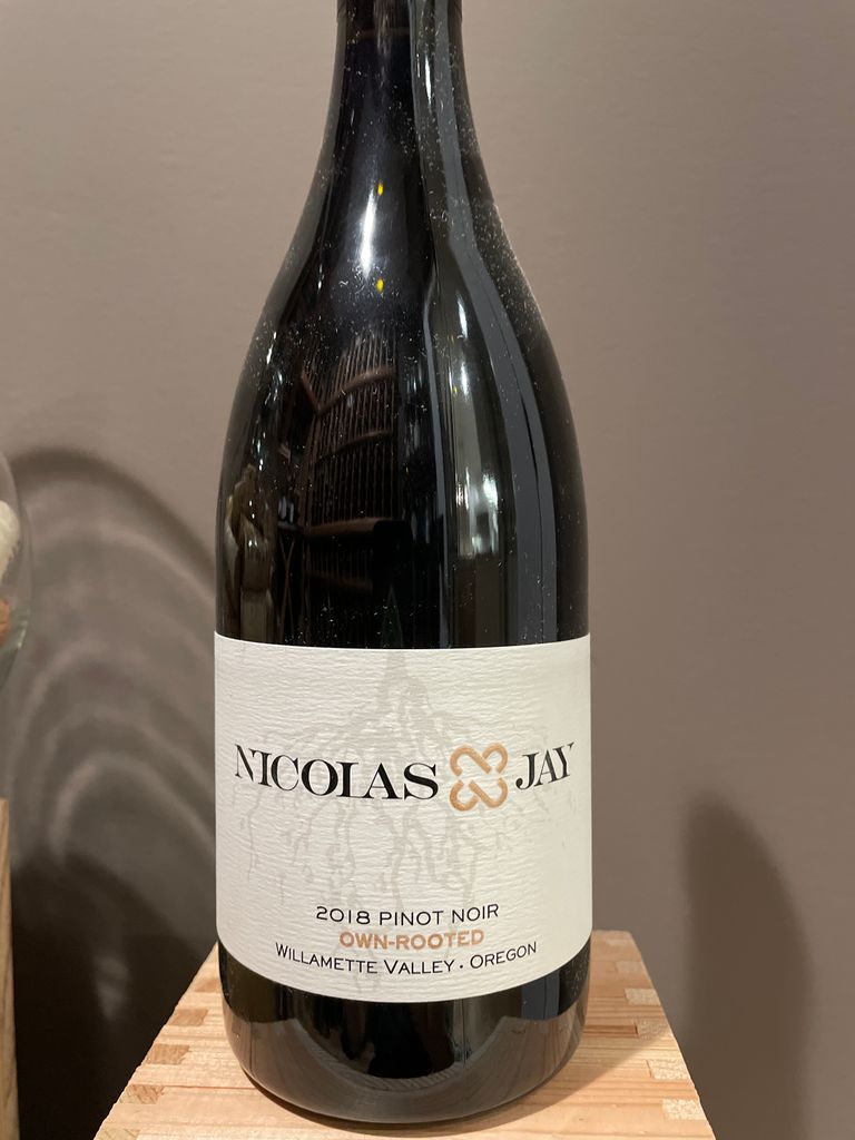 2019 Domaine Nicolas-Jay Pinot Noir Own-Rooted, USA, Oregon, Willamette ...