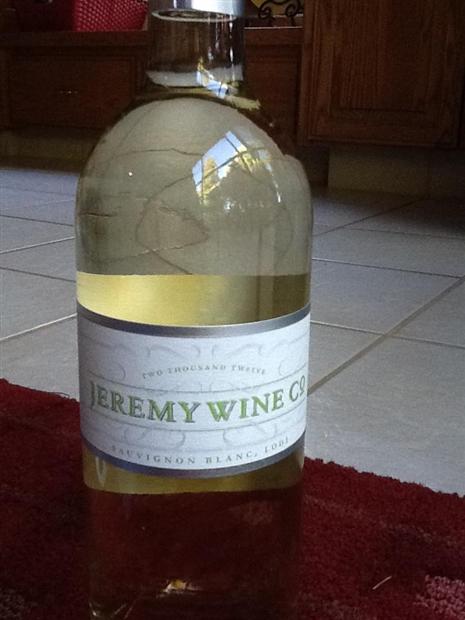 2012 Jeremy Wine Company Sauvignon Blanc Lodi Appellation, USA ...