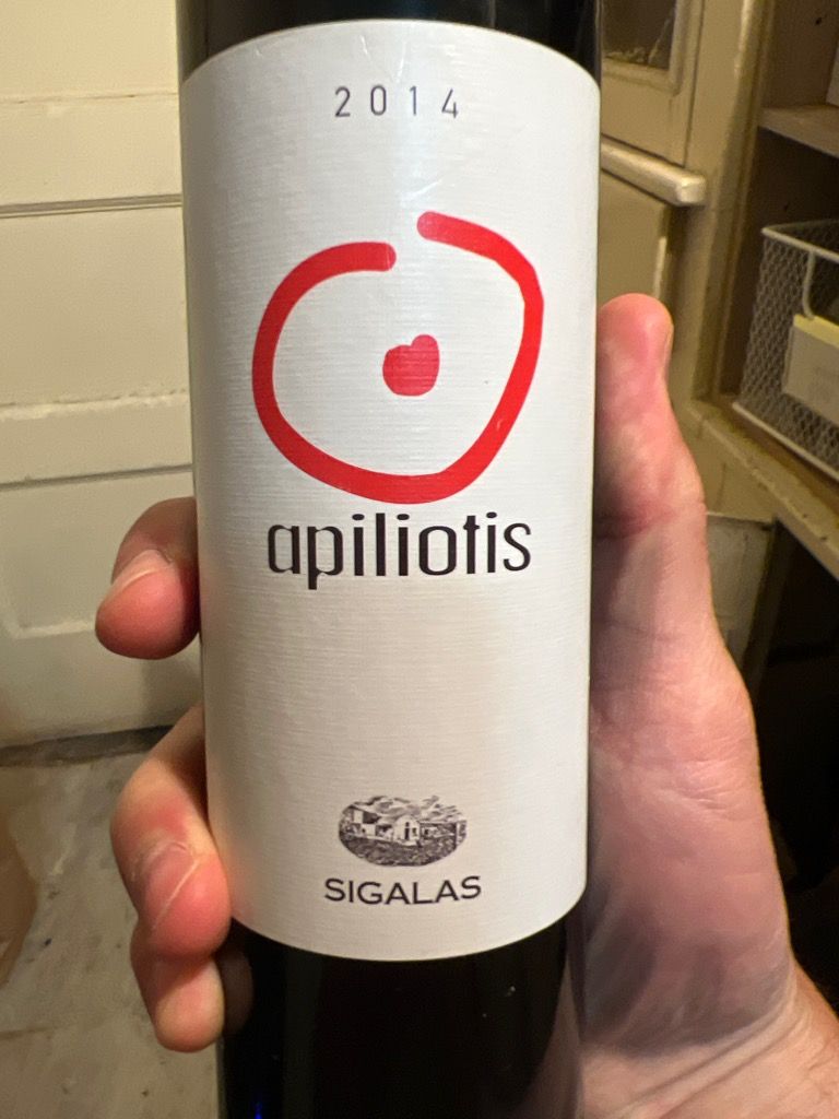 2015 Sigalas Apiliotis, Greece, Aegean, Cyclades - CellarTracker