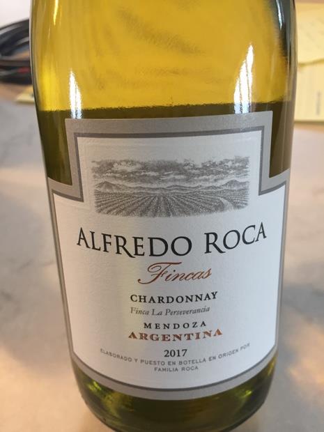 2016 Alfredo Roca Chardonnay Fincas Finca La Perseverancia, Argentina ...
