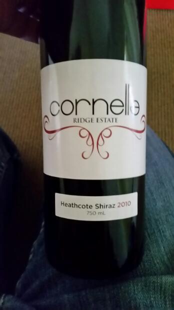 2009 Cornella Ridge Estate Shiraz, Australia, Victoria, Central ...