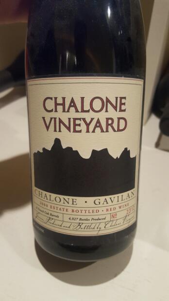 1996 Chalone Vineyard Chardonnay Gavilan, USA, California, Central ...