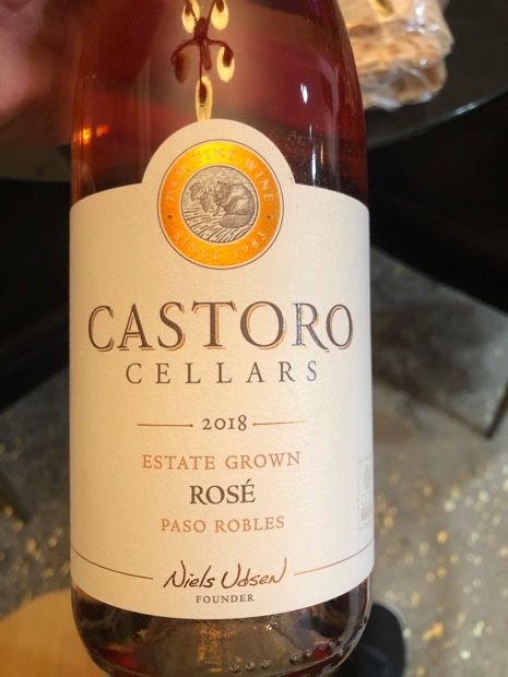 2018 Castoro Cellars Estate Grown Rose, USA, California, Central Coast ...