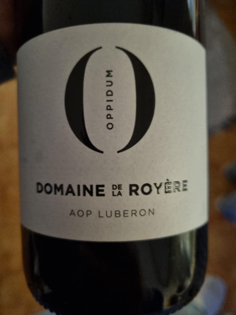 2021 Domaine de la Royère Luberon L’Oppidum, France, Rhône, Southern ...