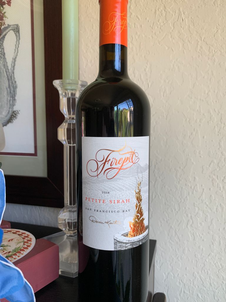 2020 Almost Famous Wine Company (Darcie Kent Vyds) Petite Sirah Firepit ...