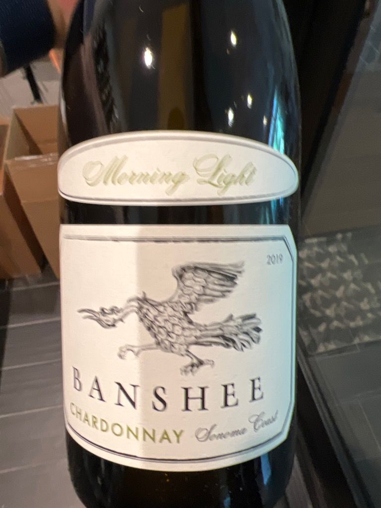 2021 Banshee Chardonnay Morning Light, USA, California, Sonoma County ...