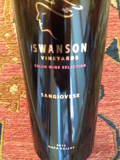 2012 Swanson Sangiovese Salon Wine Selection, USA, California, Napa ...