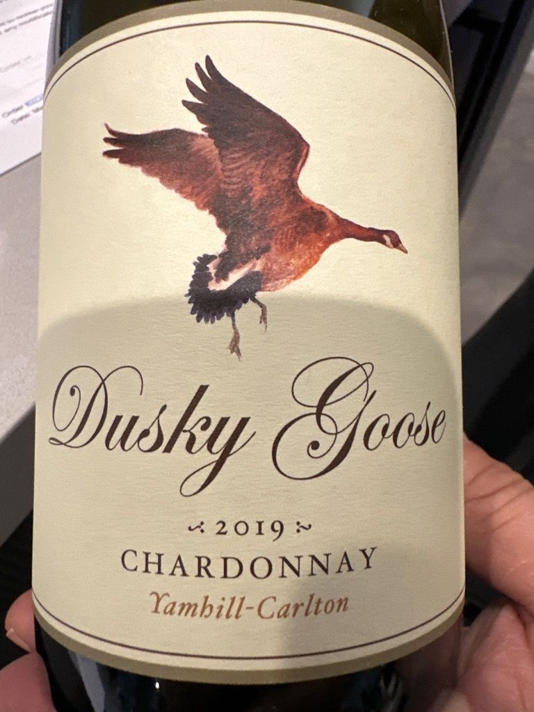 2019 Dusky Goose Chardonnay, USA, Oregon, Willamette Valley - CellarTracker