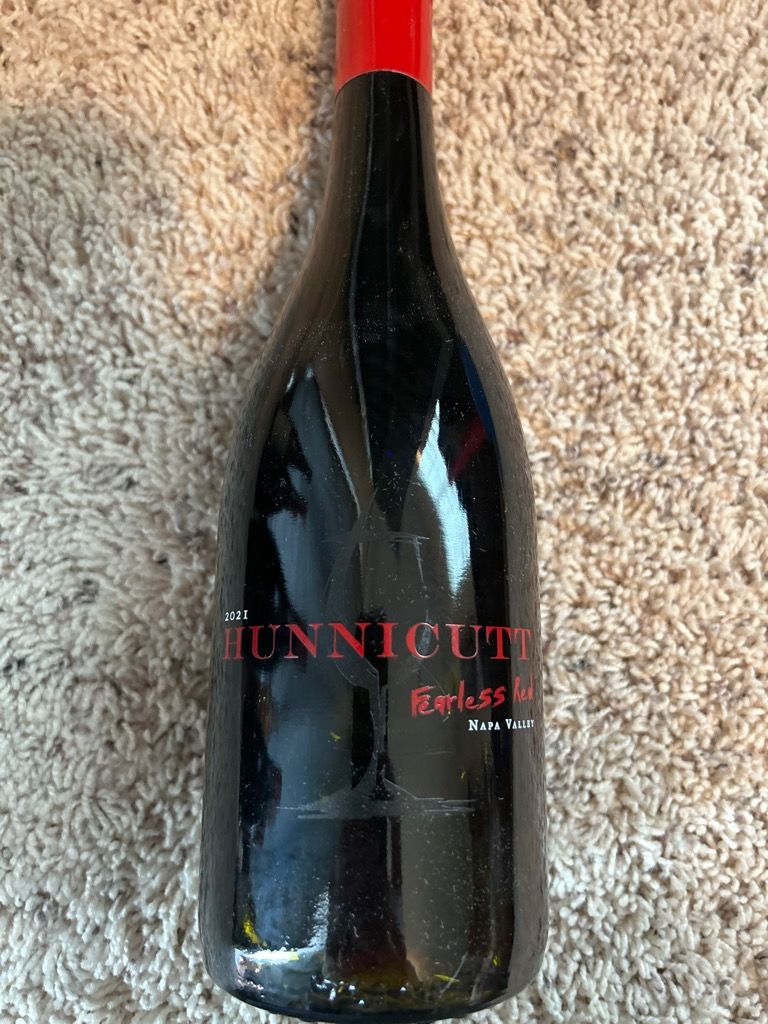 2021 Hunnicutt Fearless Red, USA, California, Sonoma County - CellarTracker