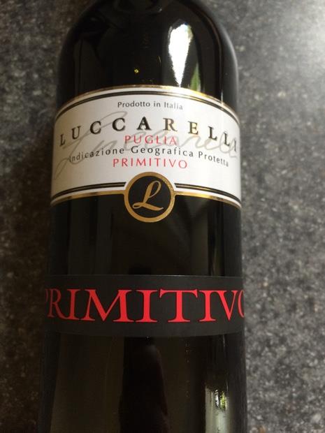 2015 Luccarelli Primitivo Puglia IGT, Italy, Puglia, Puglia IGT ...