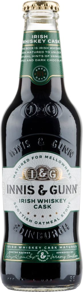NV Innis & Gunn Irish Whiskey Cask Oatmeal Stout, United Kingdom ...